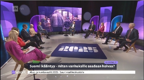 suomi ikääntyy miten vanhuksille saadaan hoivaa yle vaalit alue ja